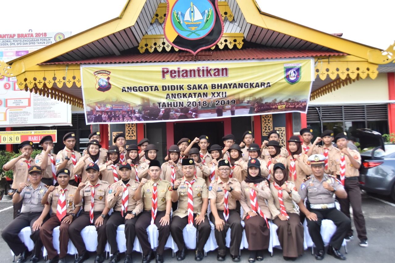 Kapolres Lantik Saka Bhayangkara angkatan XXII Kwartir Tanjungpinang ... Kapolres Lantik Saka Bhayangkara angkatan XXII Kwartir Tanjungpinang ...
